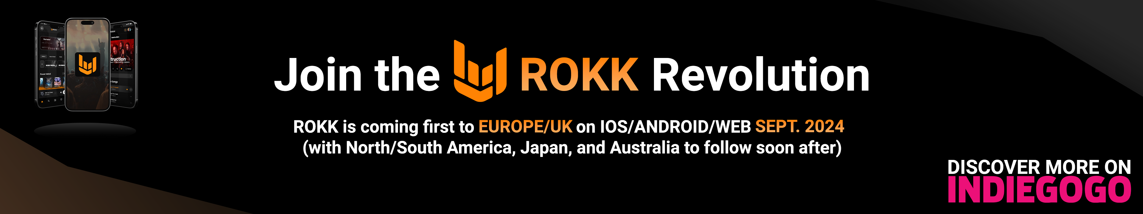ROKK | The first streaming app dedicated to fans of ROKK & Metal